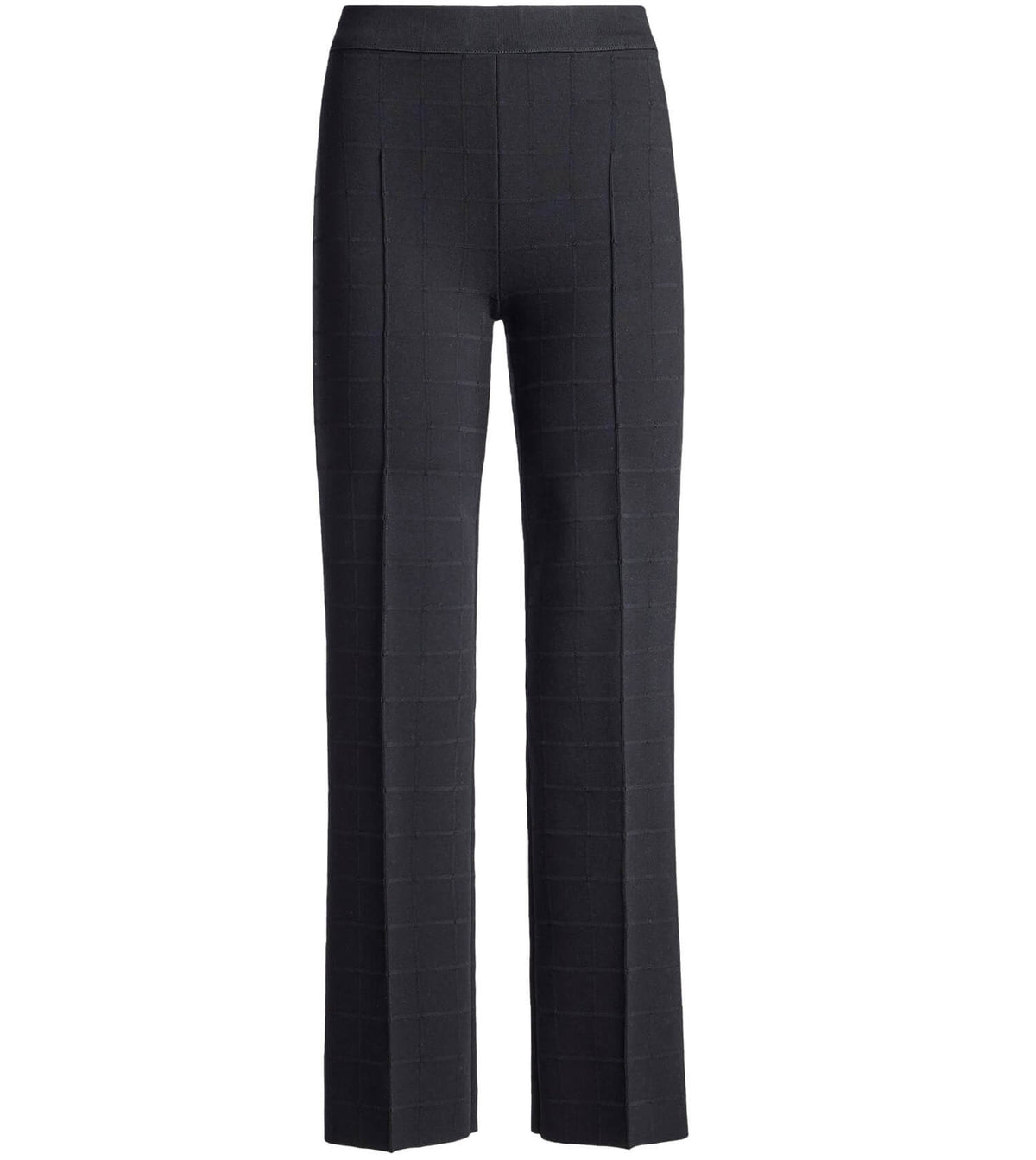 HIGH SPORT Matt Windowpane Louis Pants | Sam Malouf Authentic Luxury