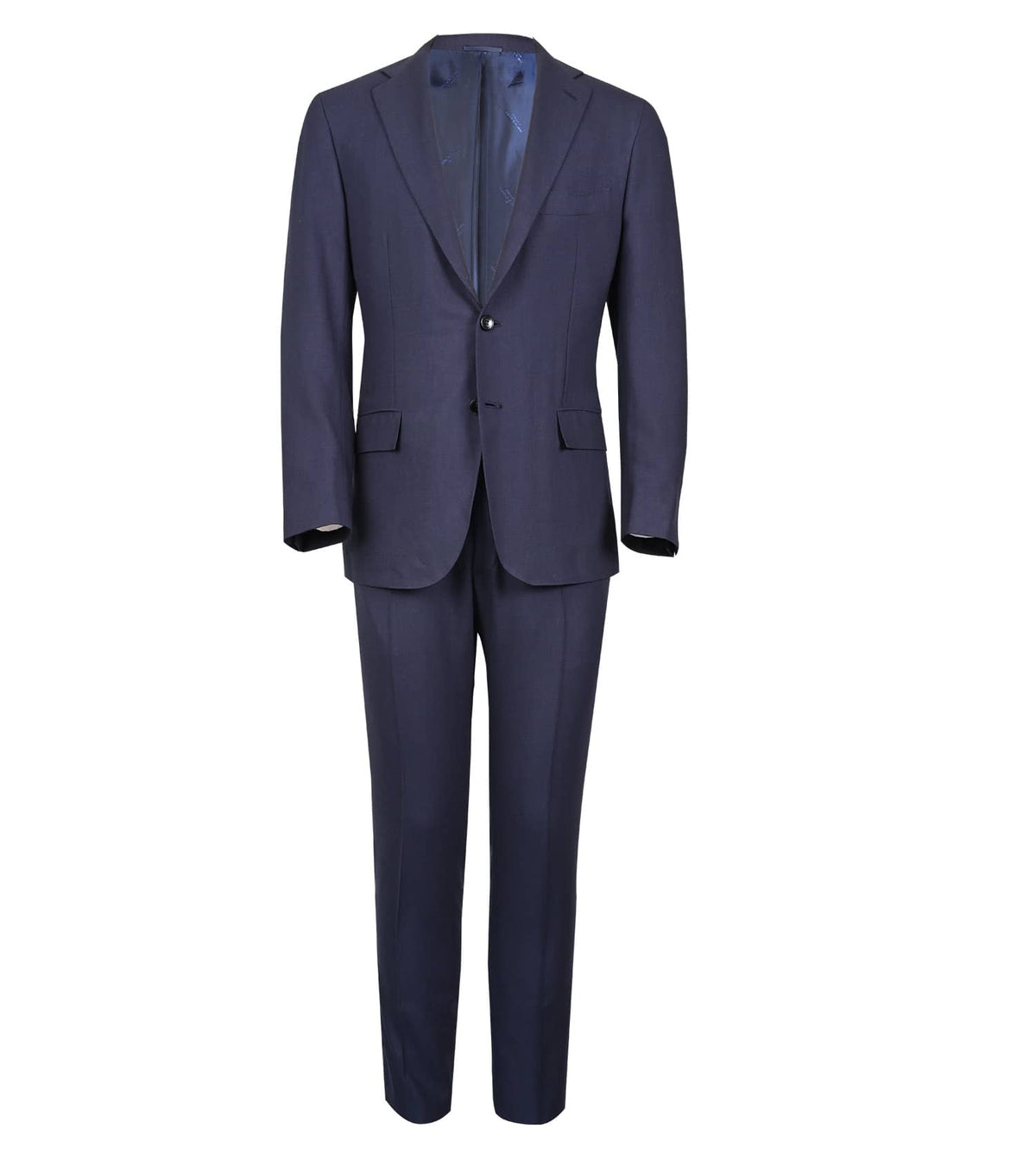 KITON Navy Cashmere Suit | Sam Malouf Authentic Luxury