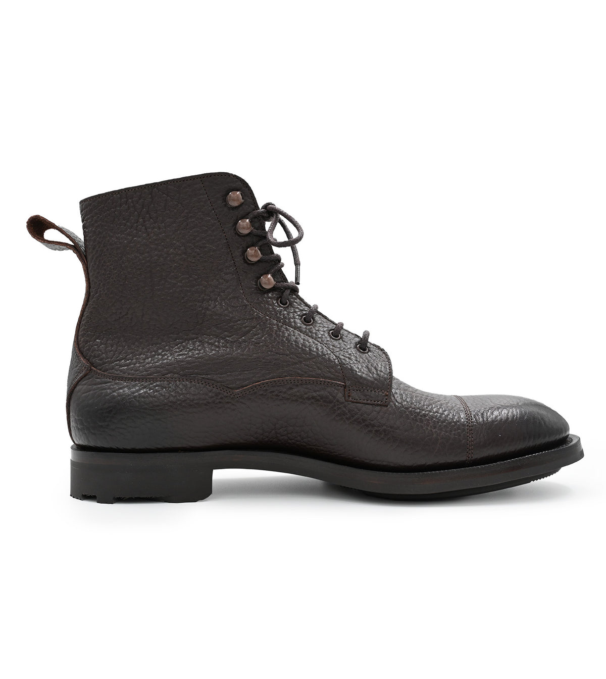 EDWARD GREEN Galway Dark Brown London Grain | Sam Malouf Authentic Luxury
